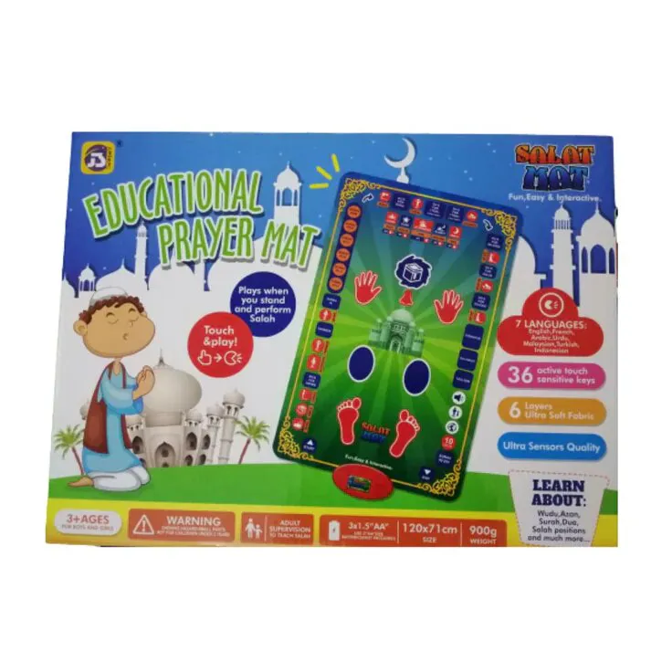 Learning Prayer Mat for KIDS | Educational Prayer Mat for KIDS - Khareedo