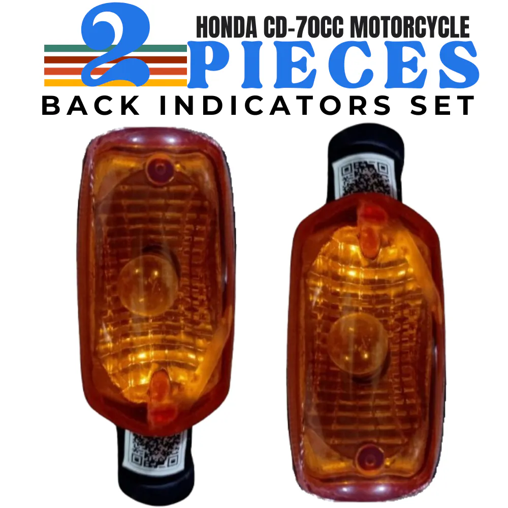 Honda CD70 Indicators for Bike 70CC Accessories Set of 2 & 4 Pieces ...