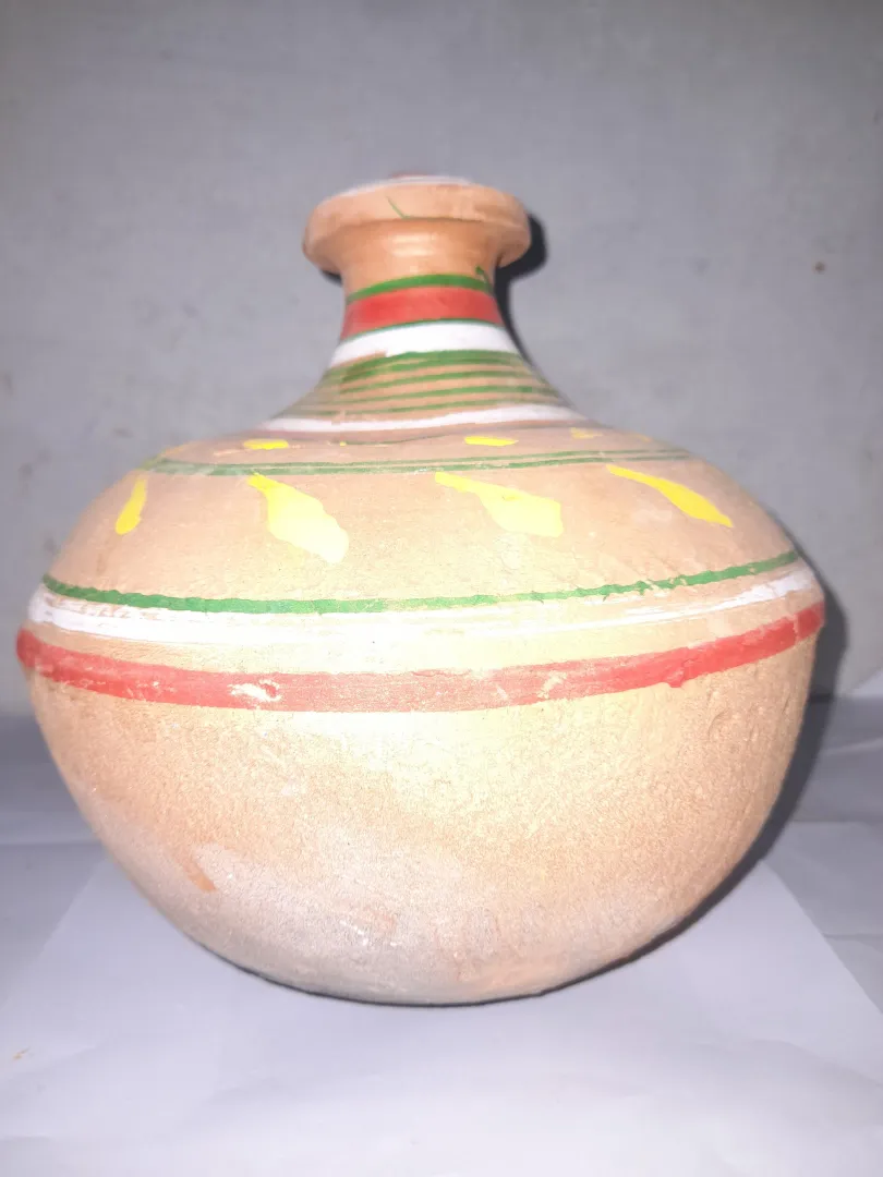 Clay Money Saving Pots Medium Size (Gullak) | Clay Crockery Pots ...
